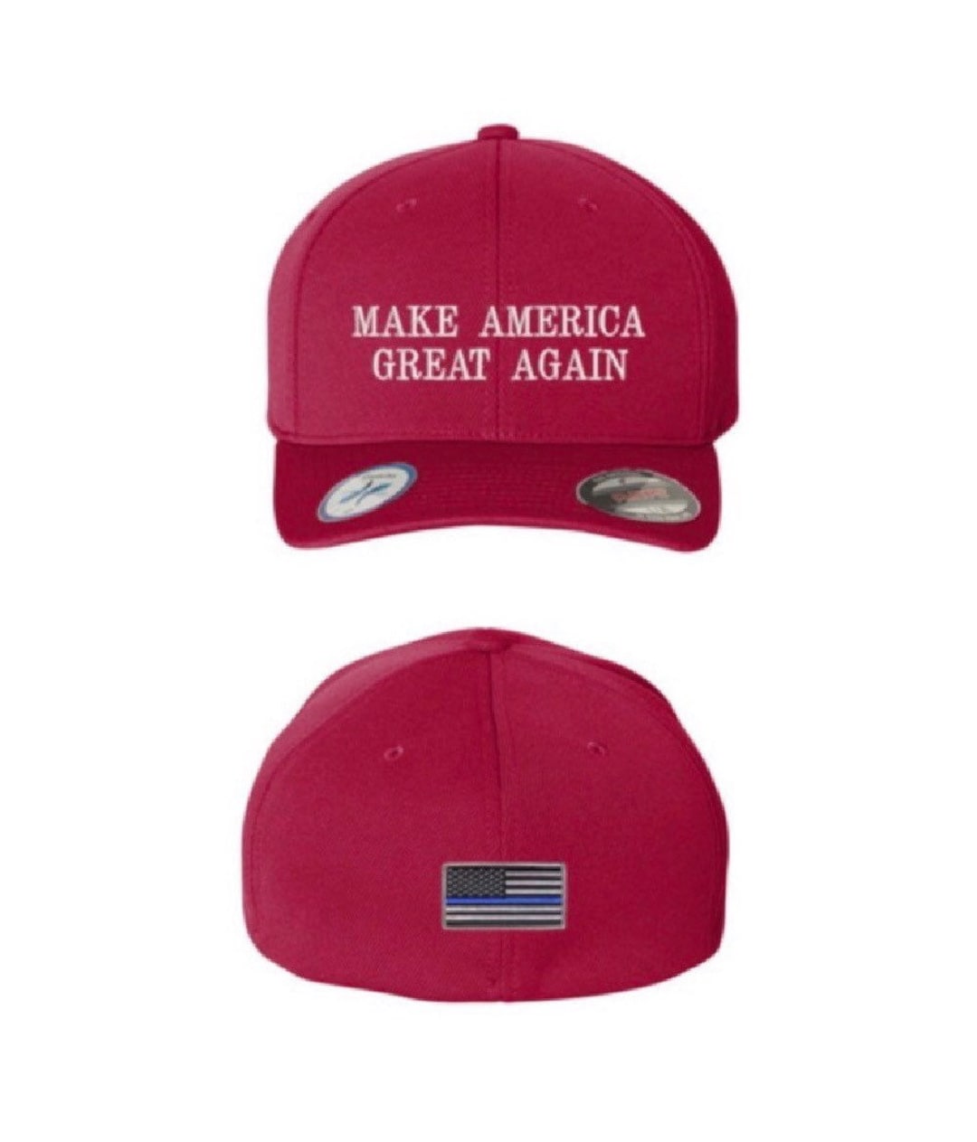 M.A.G.A. / Police Support Flexfit Fit Cool and Dry Baseball Cap - Etsy