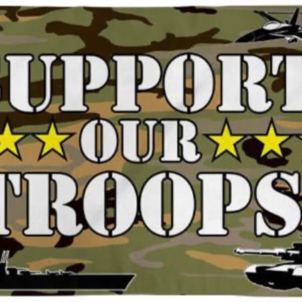 Support Our Troops - Etsy