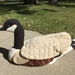 Vintage Handmade Canada Canadian GOOSE Fabric Sculpture Decoration ...