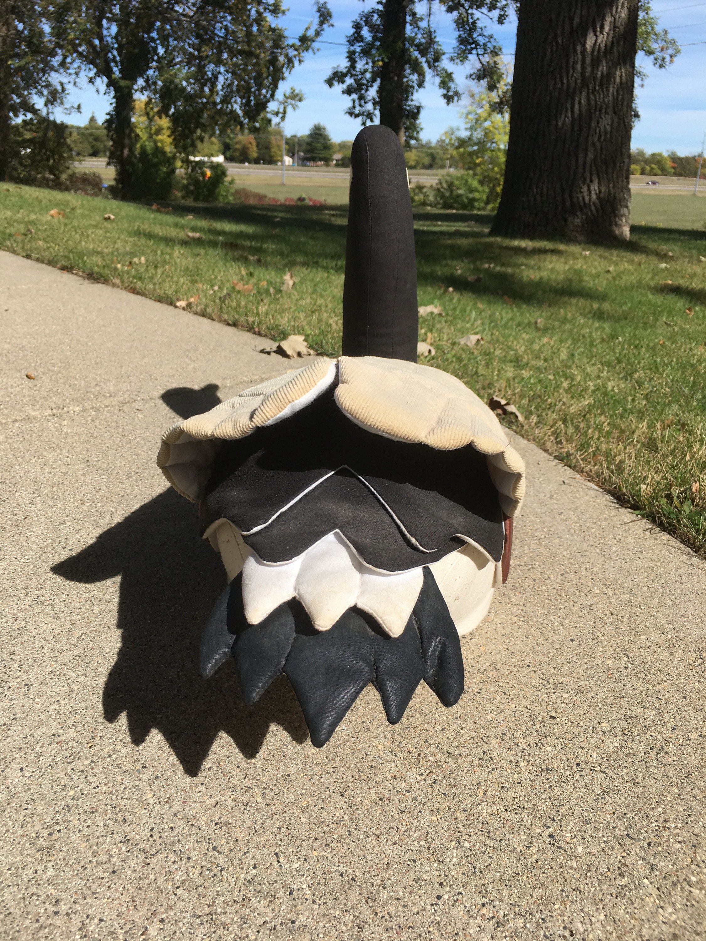 Vintage Handmade Canada Canadian GOOSE Fabric Sculpture Decoration ...