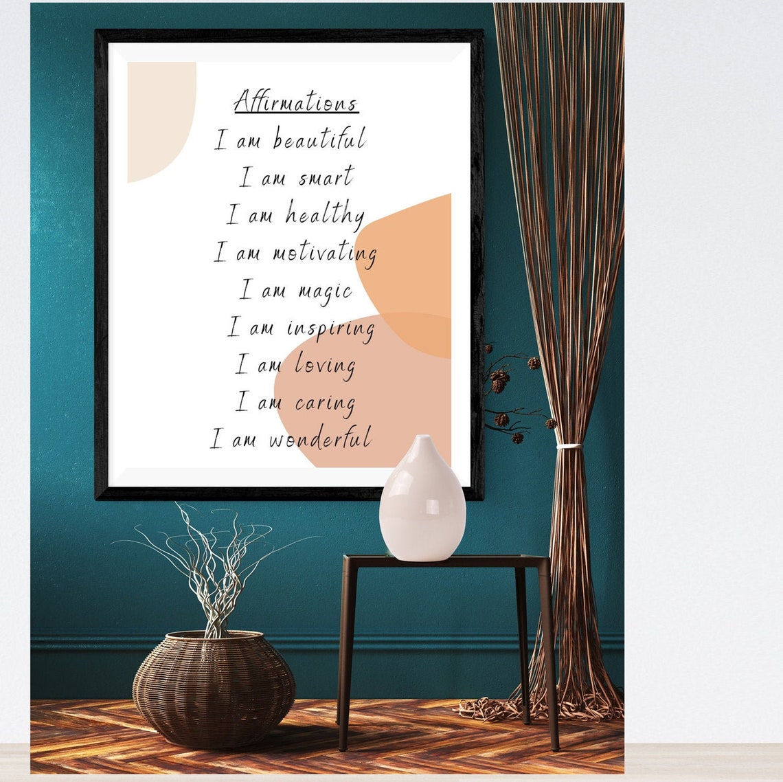 Daily Affirmations Motivation INSTANT Digital Download - Etsy