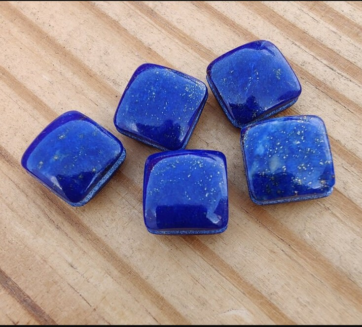 Natural Lapis Lazuli Square Shape Briolette Gemstone, Lapis Lazuli High ...