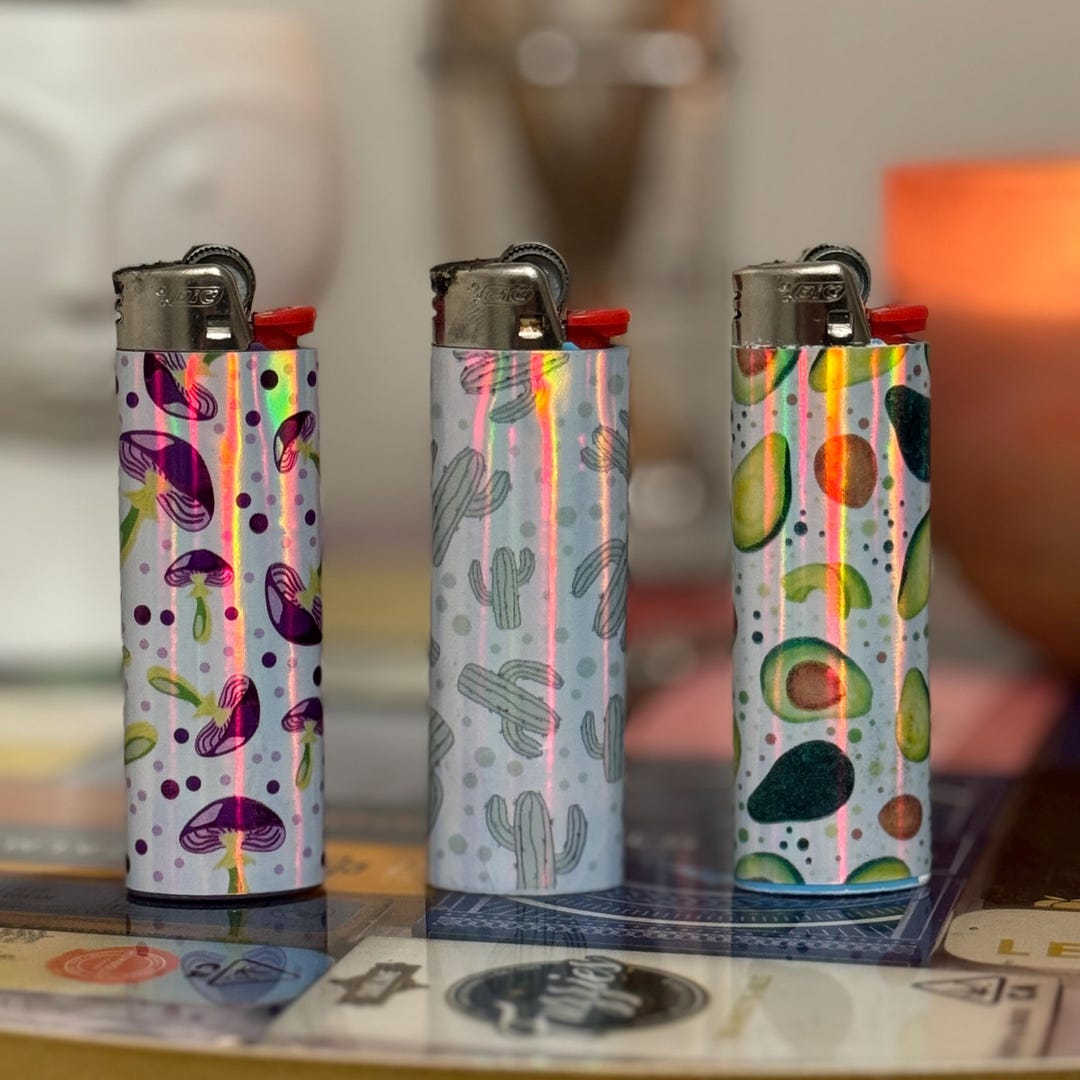 Holographic Lighters - Etsy