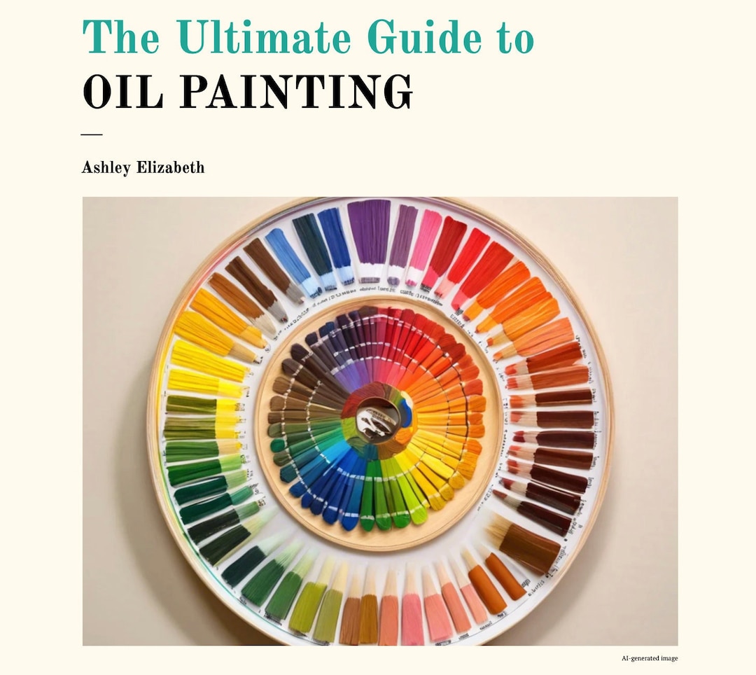 The Ultimate Guide to Oil Painting - Ebook - Etsy