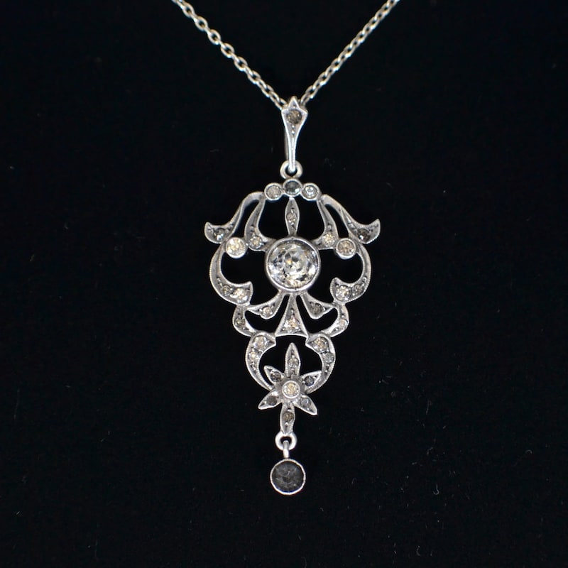 Lavalier Necklace - Etsy