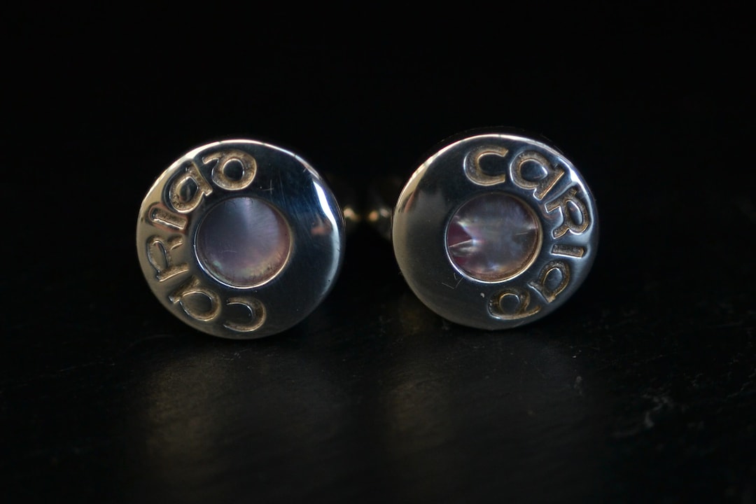 Sterling Silver and 9ct Rose Gold Clogau Button Cufflinks (CL03) - Etsy