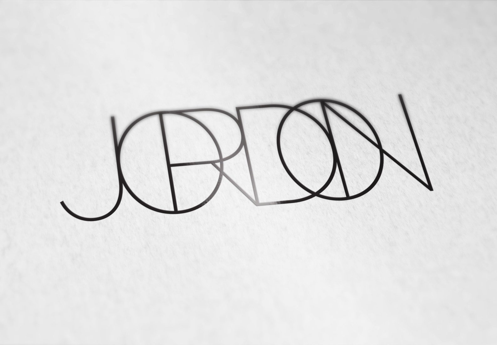 Custom Line Name Logo Design for Personal or Business Use - Etsy