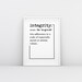 Integrity Print, Definition Print, Printable, Motivational Quote ...