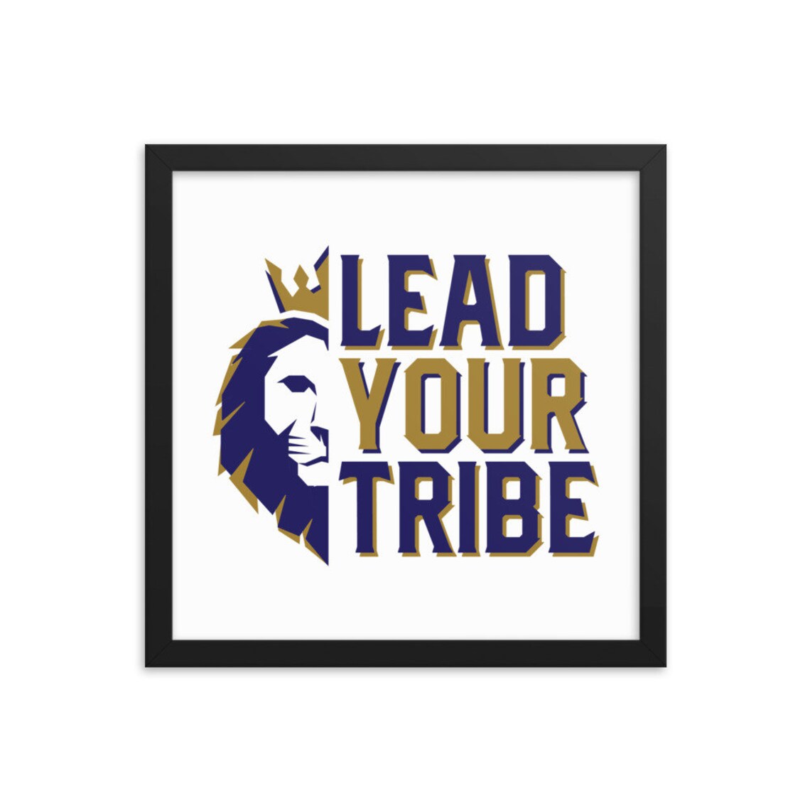 Lead Your Tribe Framed Poster - Etsy