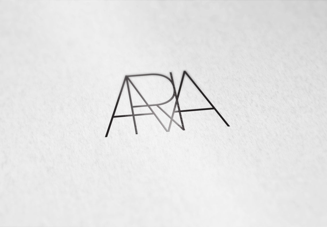 Custom Line Name Logo Design for Personal or Business Use - Etsy