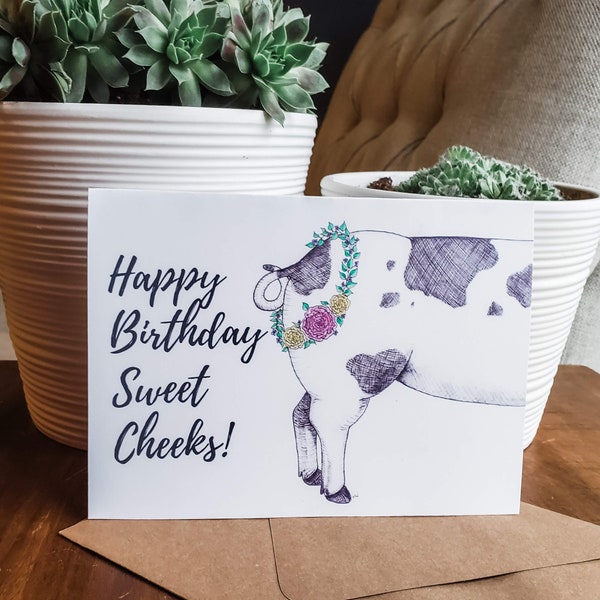 Happy Birthday Cheek - Etsy