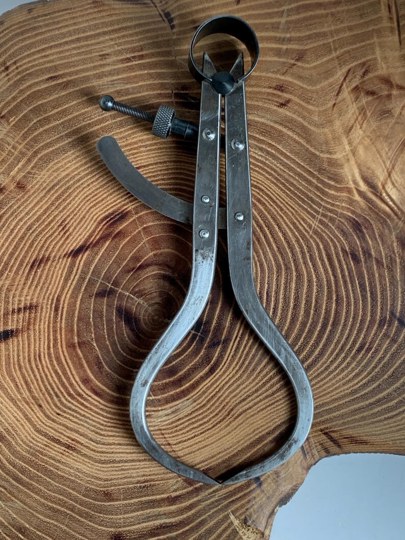 Vintage German Bow Caliper, W&F Machinist Tool, Precision Measuring ...