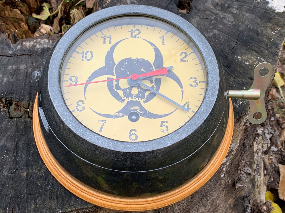 Vintage USSR Navy Wall Clock stalker From Soviet Ship / Submarine, Ship ...