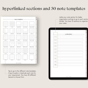 Digital Notebook for Goodnotes Notability, Student Digital Notes ...
