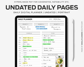 Digital Notebook for Goodnotes Notability Student Digital - Etsy