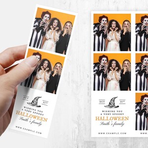 Halloween Photo Booth Template | Photoshop PSD | PNG - Etsy