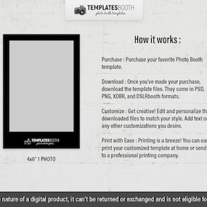 Birthday Photo Booth Template, Fun Birthday Party Photobooth Template ...