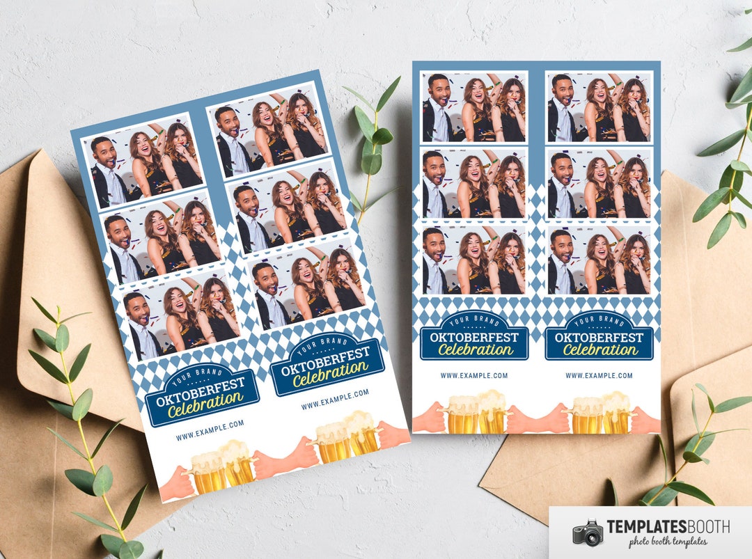 Oktoberfest Photo Booth, Bavarian Oktoberfest Photobooth Template for ...