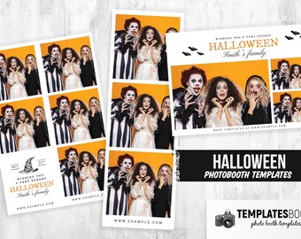 Halloween Photo Booth Template | Photoshop PSD | PNG | Halloween ...