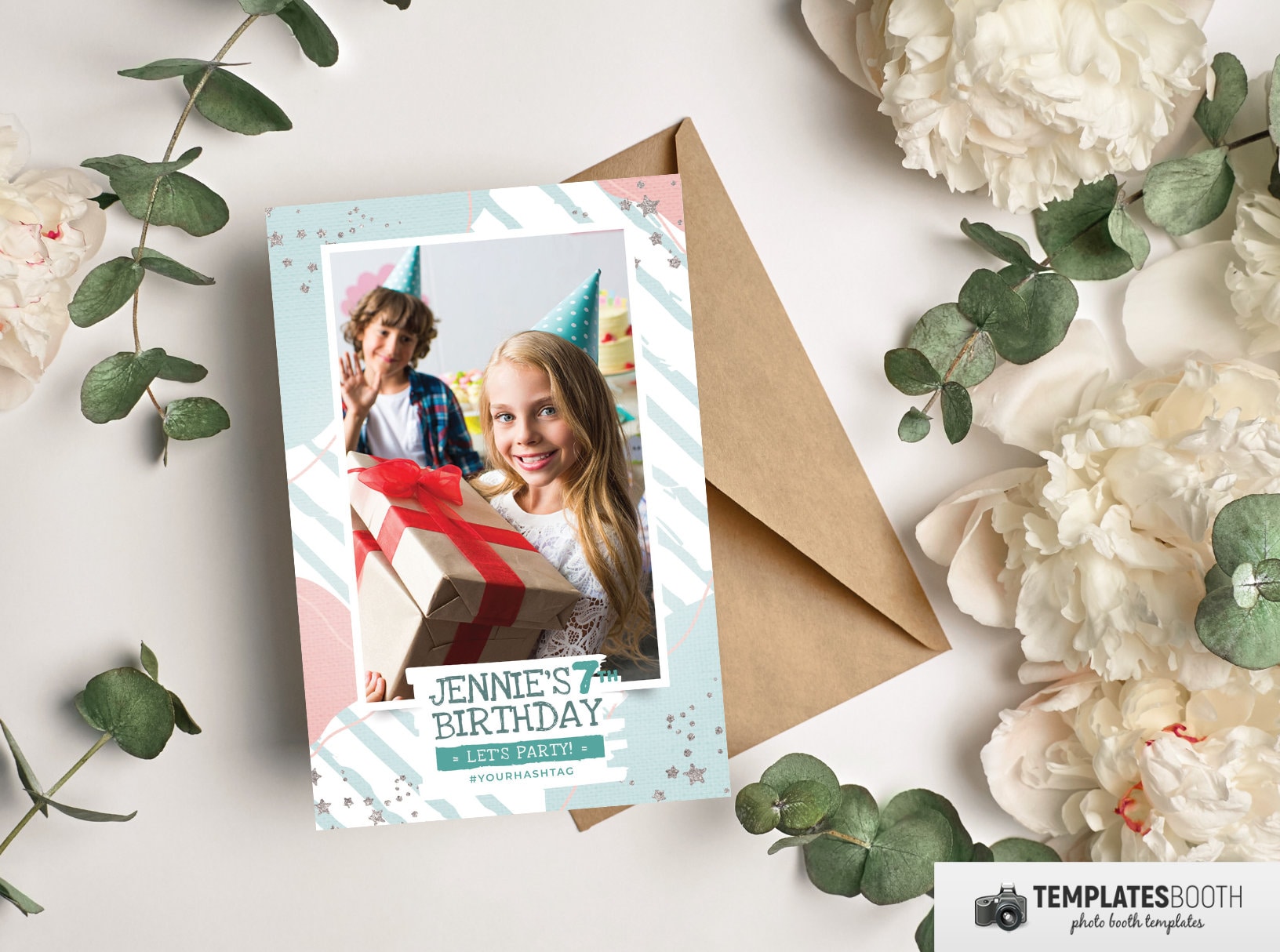 Birthday Photo Booth Template, Fun Birthday Party Photobooth Template ...