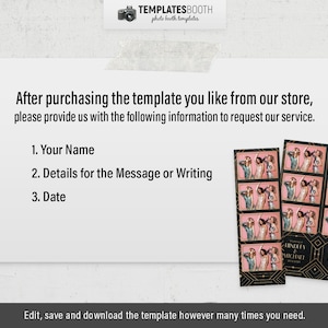 Photobooth Template Customization Service, Personalize Photo Booth ...