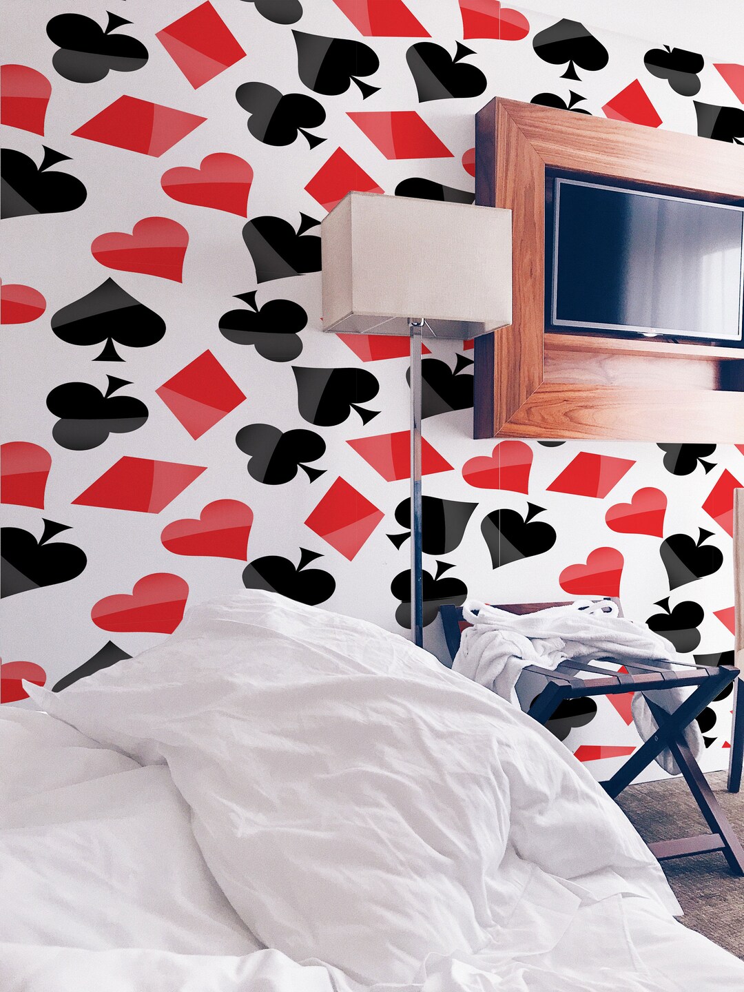 Poker Signs | Poker Signs Removable Wallpaper | Peel and Stick Mural ...