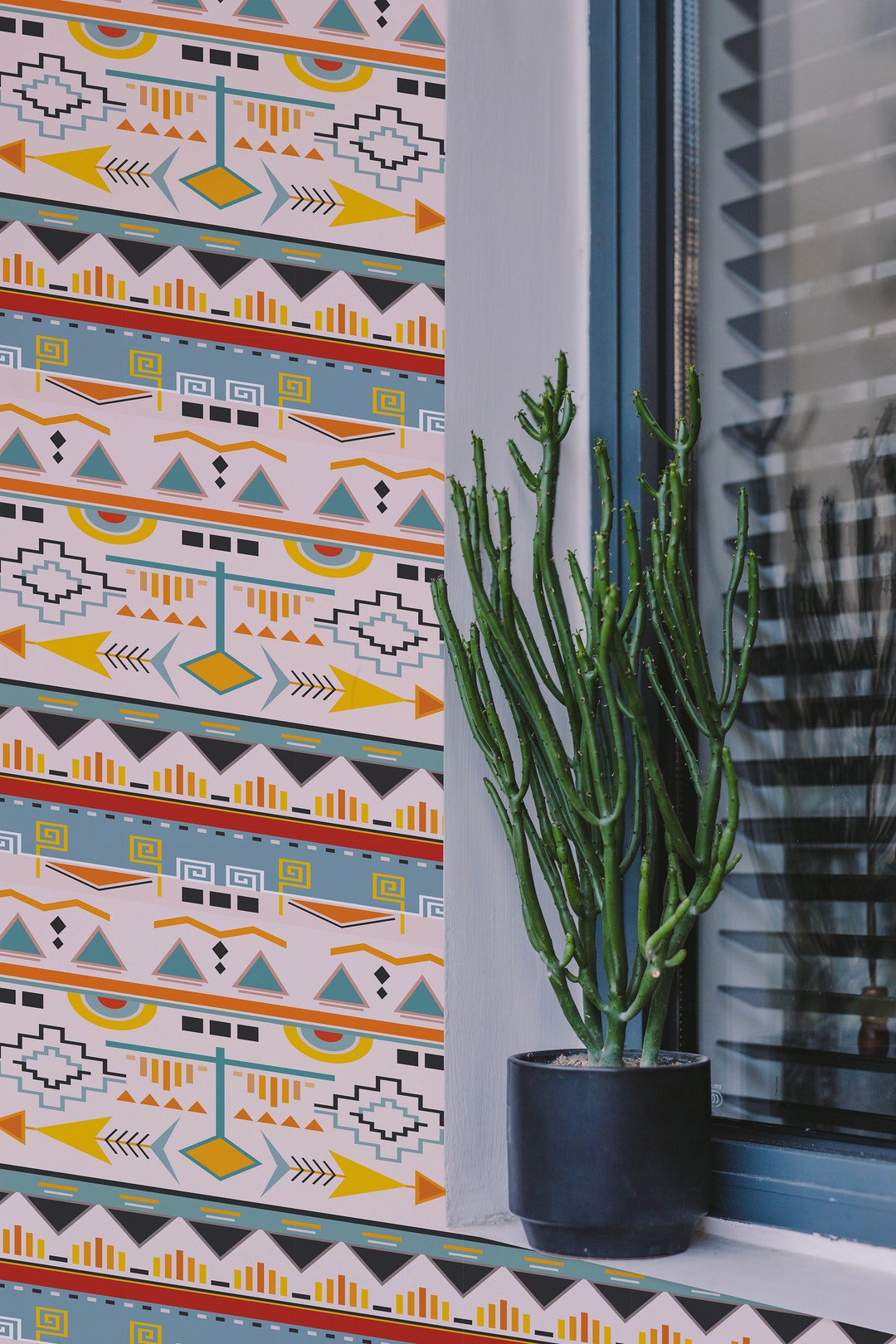 Aztec Regular Artwork | Aztec Regular Artwork Removable Wallpaper ...