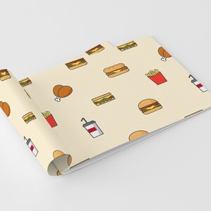 Fast Food Mini | Fast Food Mini Removable Wallpaper | Peel and Stick ...