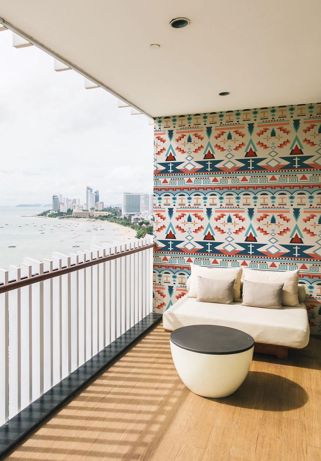 Geometric Latino Design | Geometric Latino Design Removable Wallpaper ...