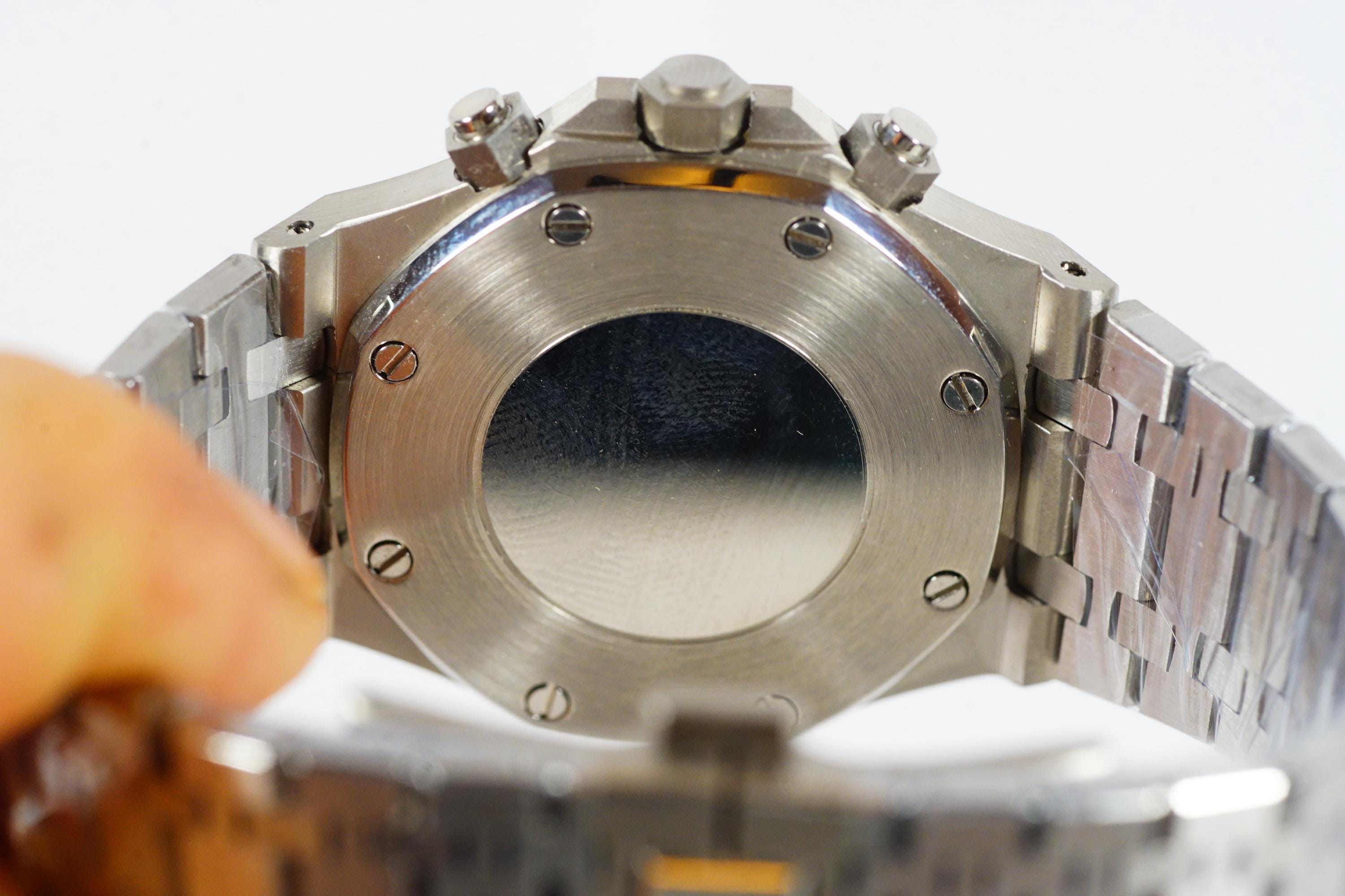 Custom Mod Panda Flyback Panda Chronograph Watch, Seiko VK64 Quartz ...