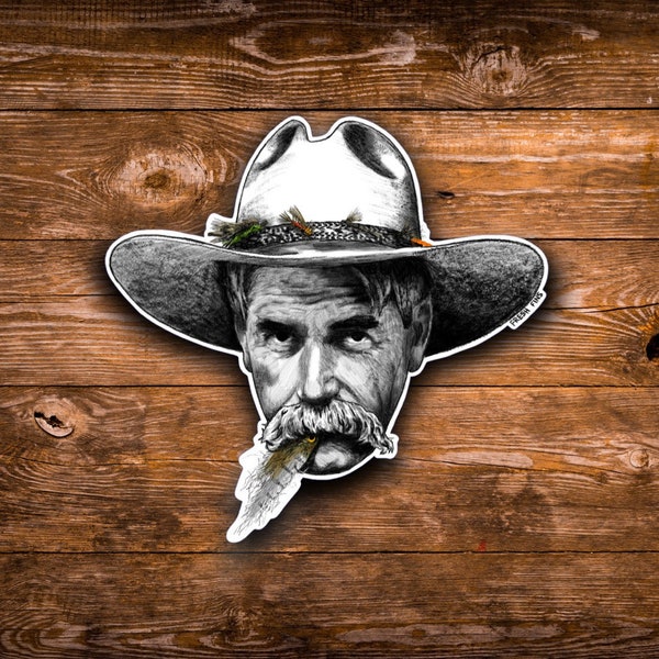 Fly Fishing Sticker - Etsy