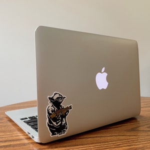 Yoda Fly Fishing Sticker, Fly Fishing Gift, Fly Fishing Stocking ...