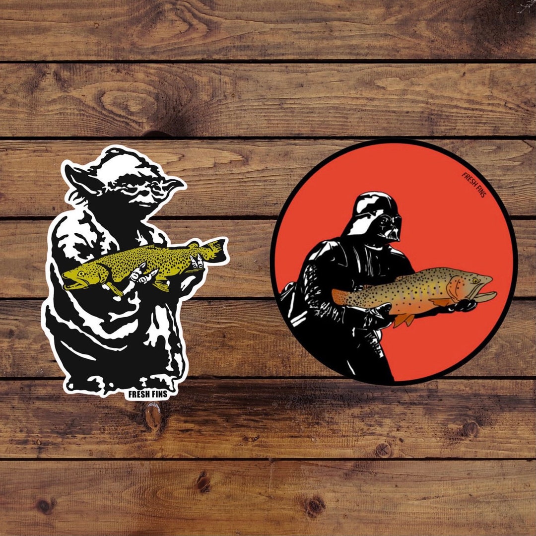 Star Wars Fly Fishing Bundle | Fly Fishing | Fishing | Fishing Sticker ...