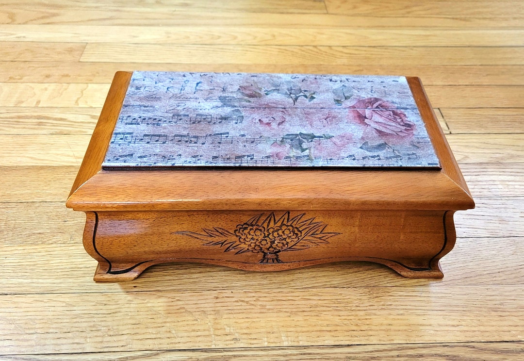 Rustic Rose, Jewelry Box - Etsy