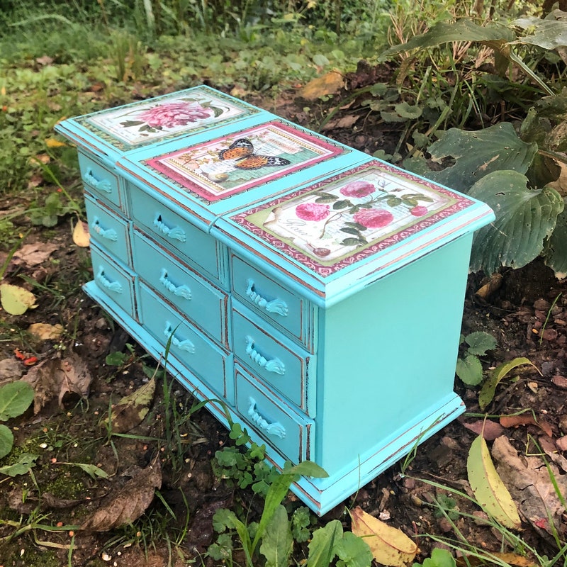 Hand Painted Jewelry Box - Etsy