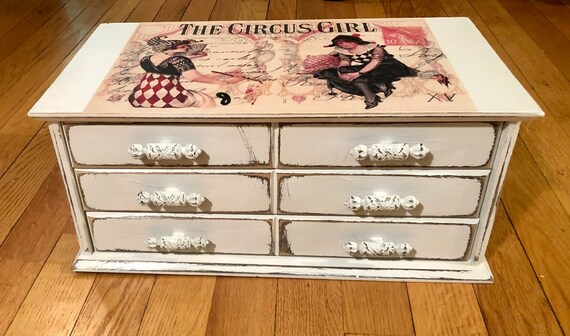 The Vintage Circus Girl, Jewelry Box - Gem
