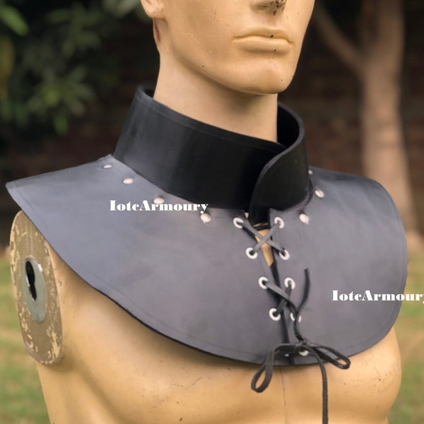 Leather Gorget - Etsy