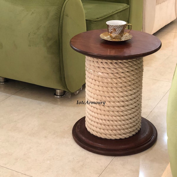 Spool Side Table - Etsy