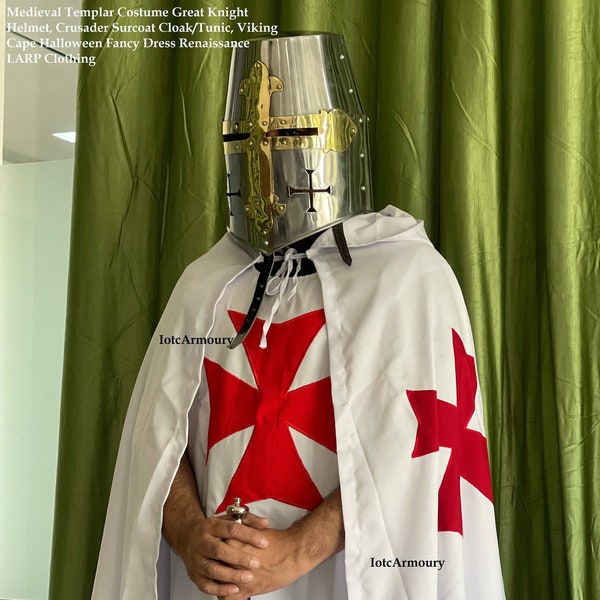 Crusader Costume - Etsy