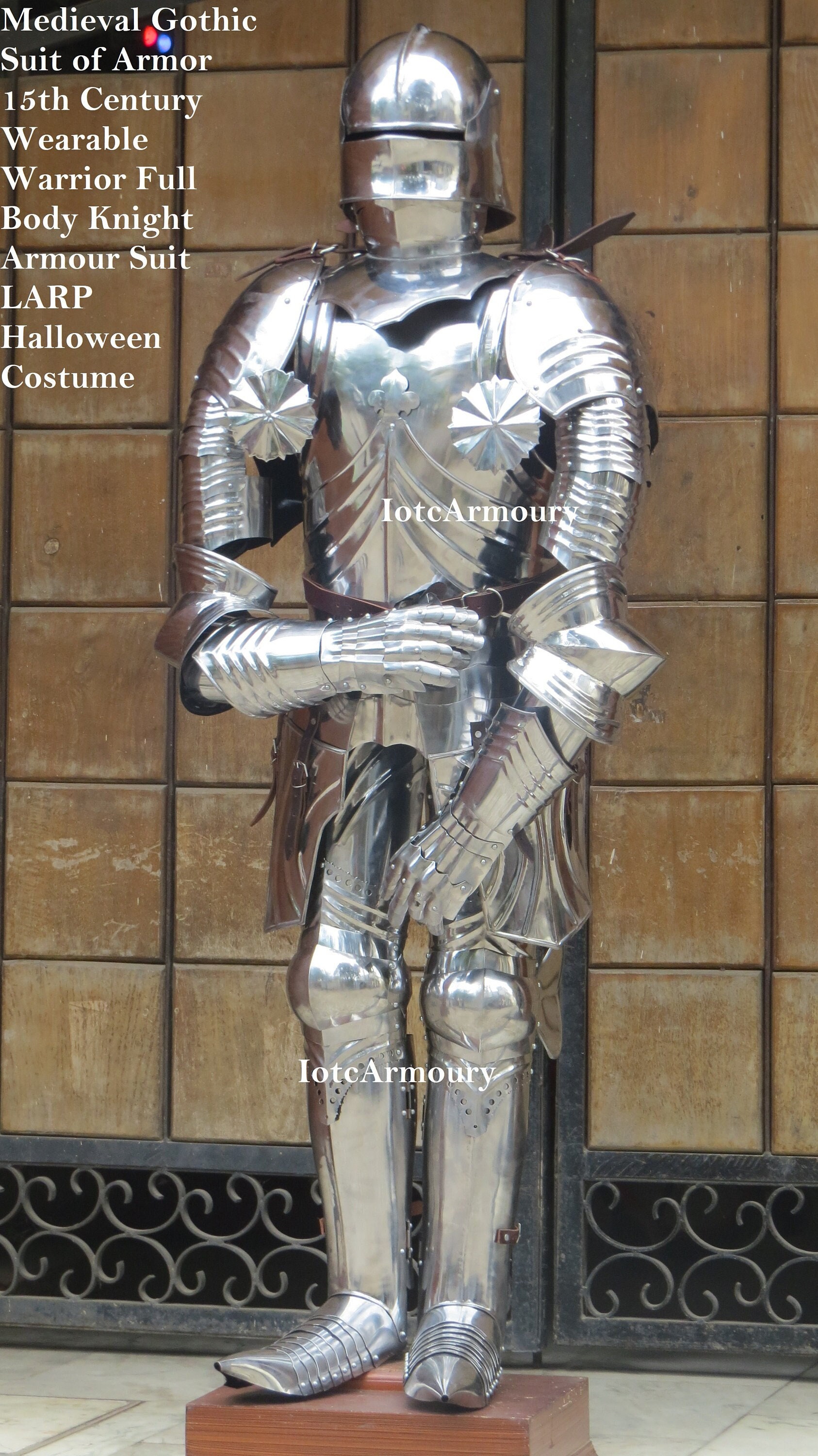 Wearable Medieval Suit Of Armor