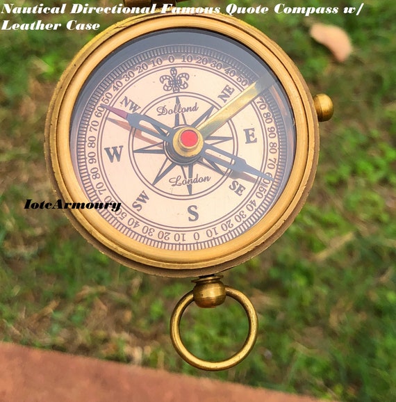 Nautical Pocket Compass Drawing
