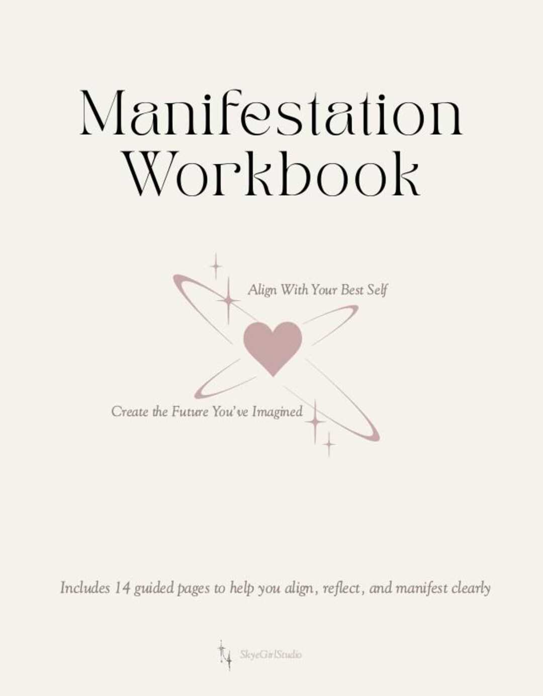 Manifestation Workbook Printable - Guided Journal PDF for Gratitude ...