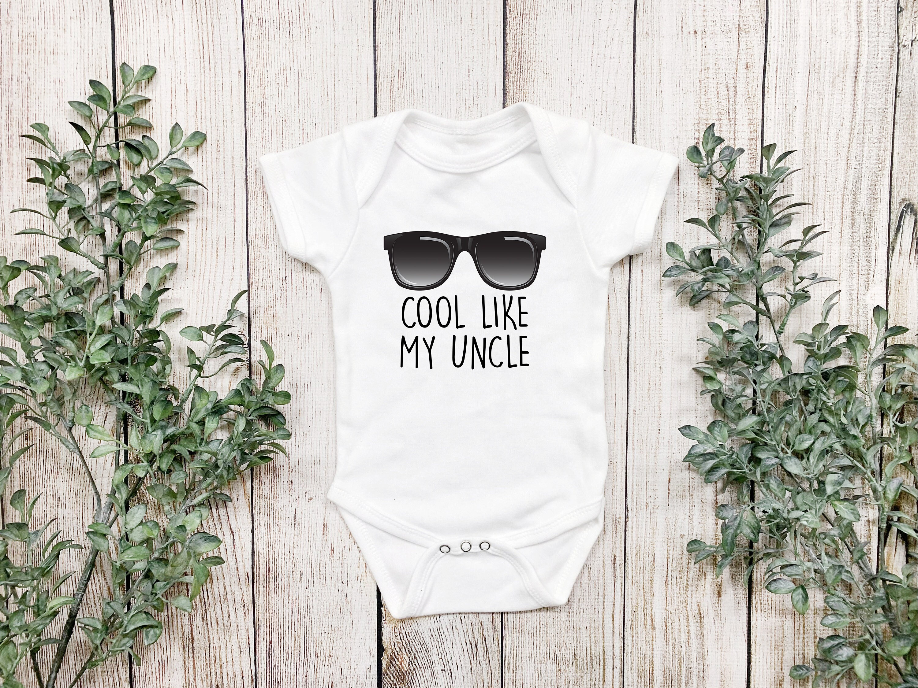 Funny Baby Onesies Uncle