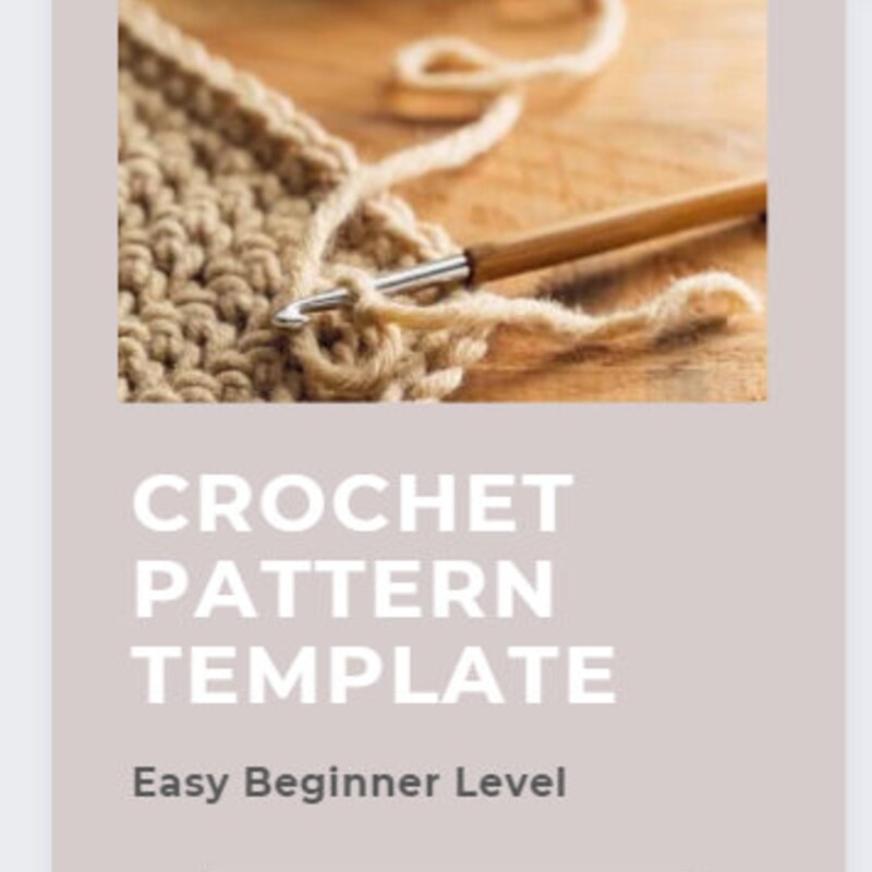 Pattern Templates - Etsy
