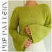 The Celia One Shoulder Top crochet PDF Pattern - Etsy