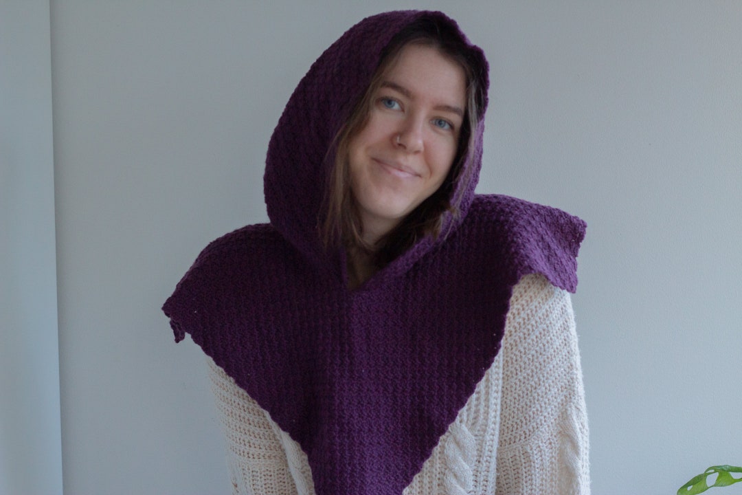 Crochet Fantasy Hood PDF Pattern woodland Wanderer - Etsy