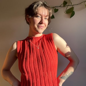 Crochet Mock Neck Top PDF Pattern (mallory Mock Neck) - Etsy