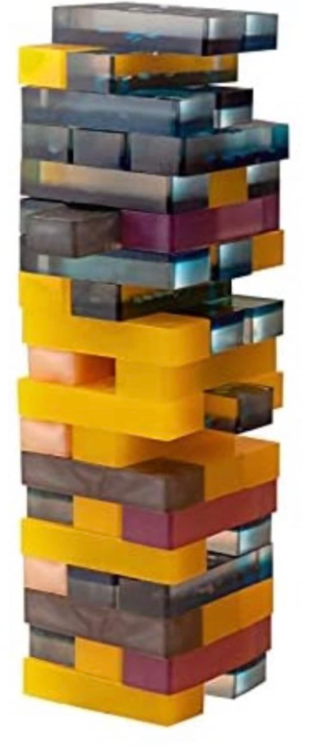2 Games in One Dice and Stacking Game All in One or Standard - Etsy