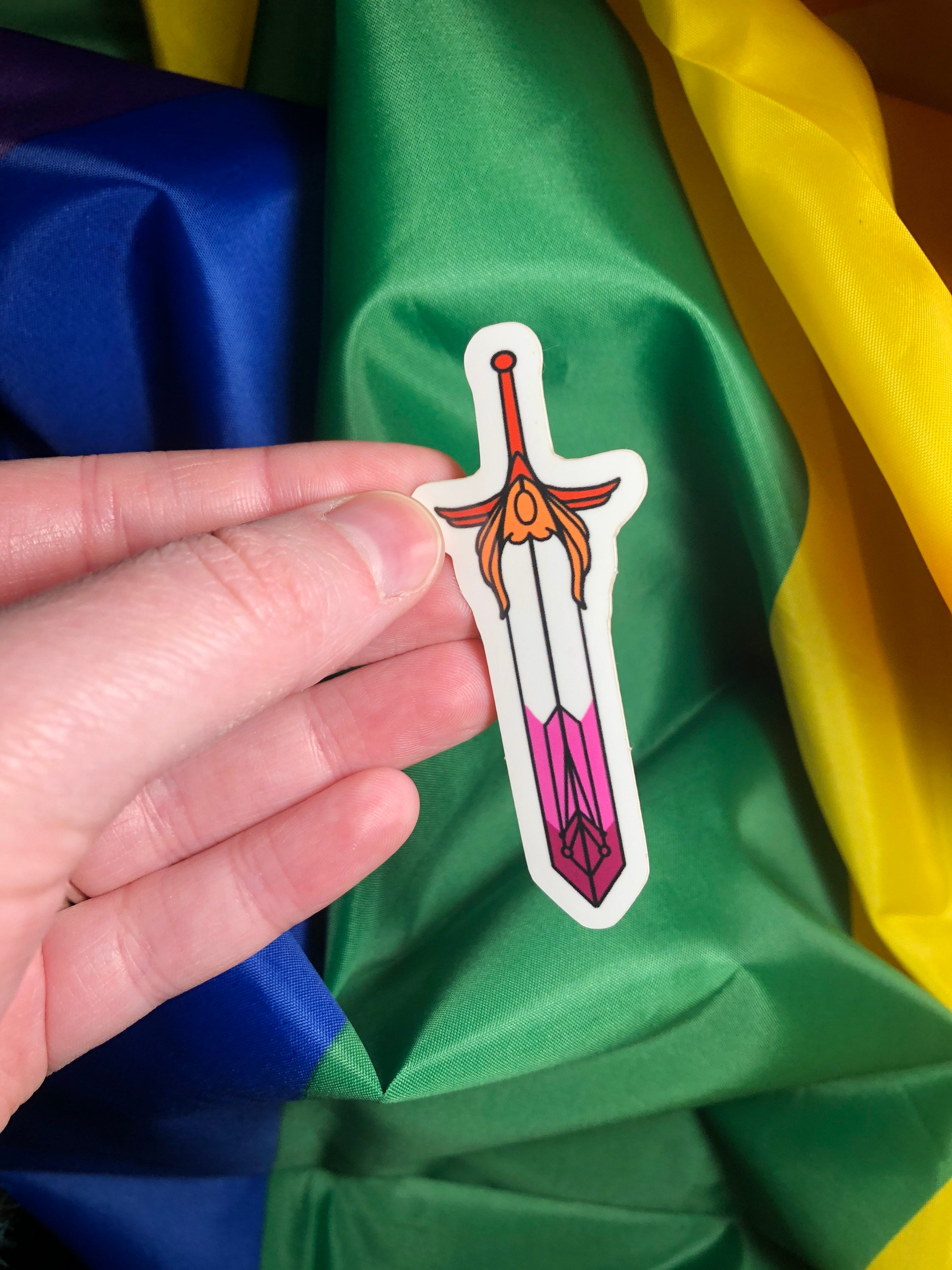 Pride Sword Stickers - Etsy