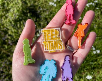 Raven Teen Titans Pin - Etsy
